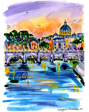 Roman Holiday Print – TravelWriteDraw